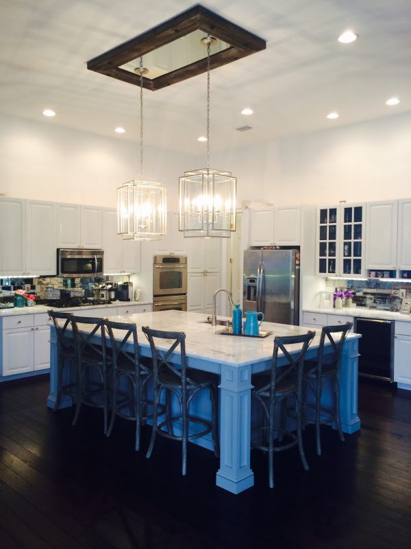 Mirror Ceiling Medallion for Light Fixture - The Glass Shoppe A ...